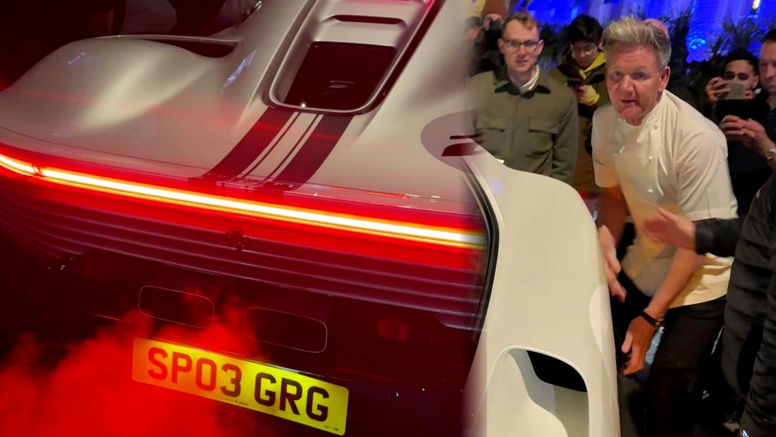 Gordon Ramsay vyjel do ulic s ferrari za 94 milionů korun. Fanouškům ...